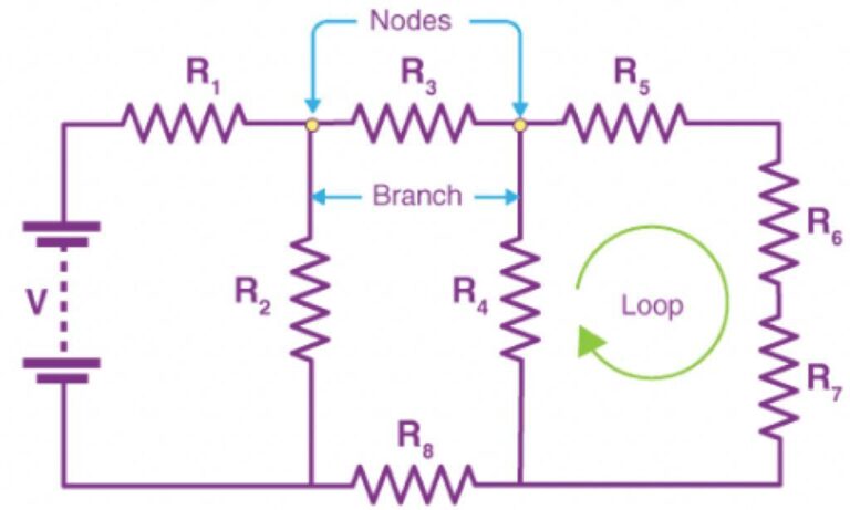 Kirchoff’s Voltage and Kirchoff’s Current Laws KVL-KCL in Electrical ...